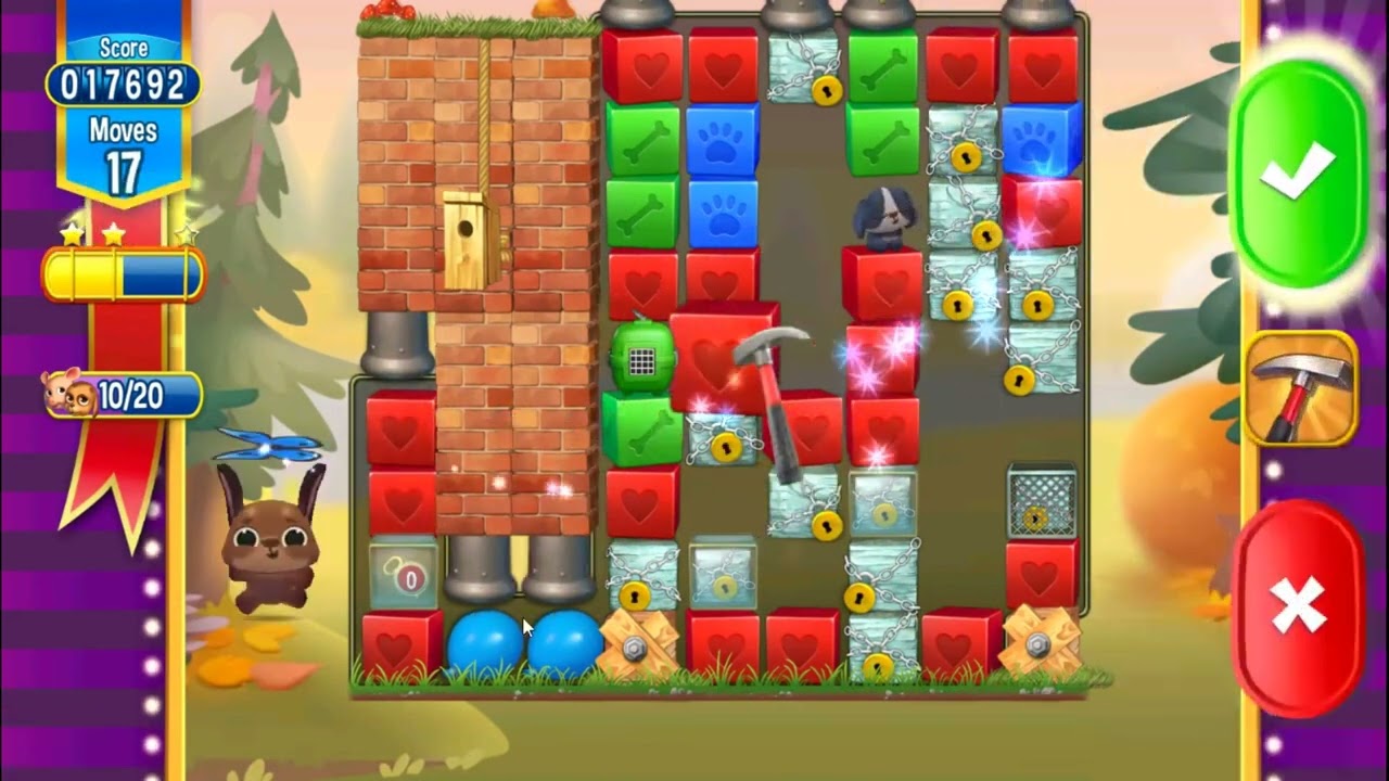 Pet Rescue Saga Level 5837 - NO BOOSTERS | SKILLGAMING ✔️