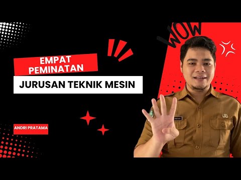 Baru Tau Ada 4 Peminatan di Jurusan Teknik Mesin ⁉️