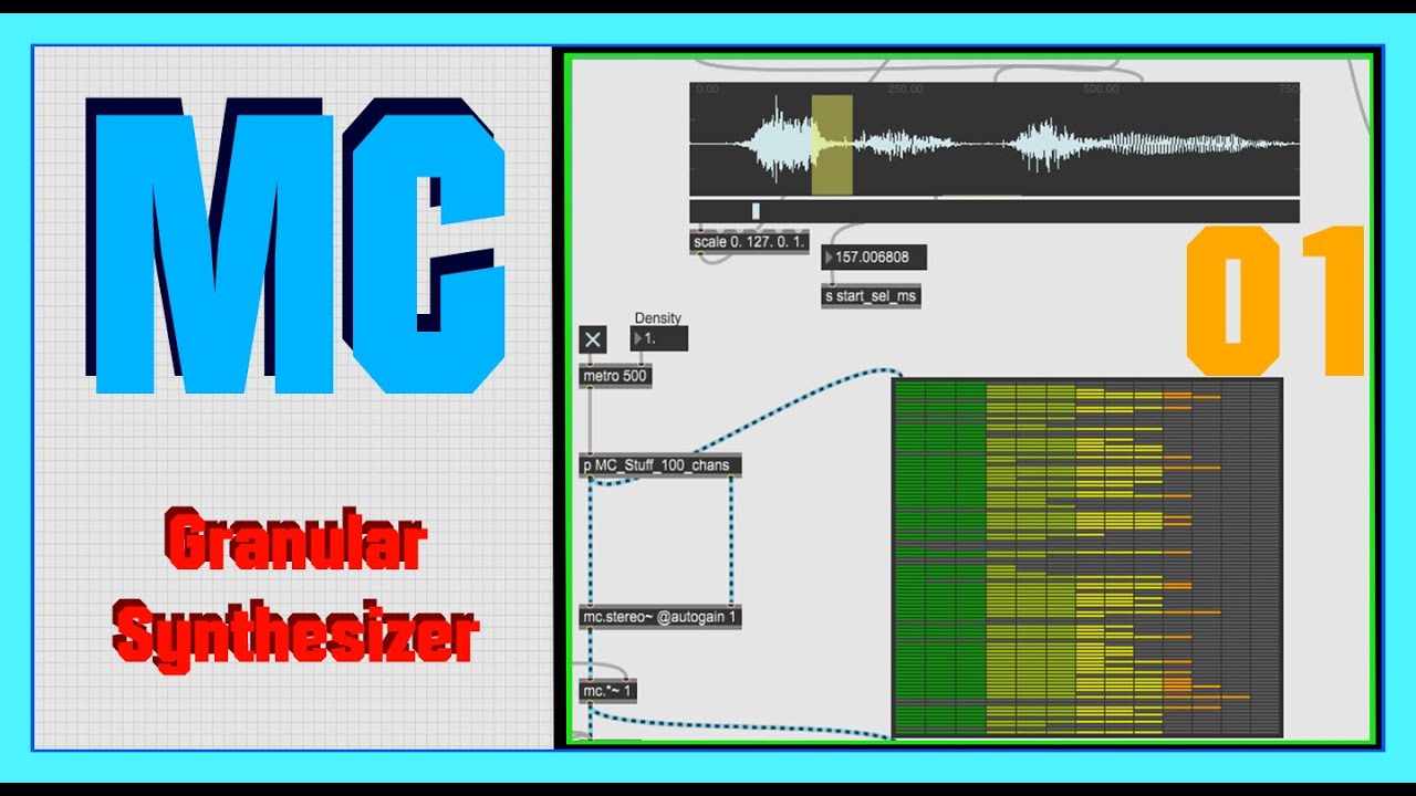 MC in Max/MSP | 03 - Granular Synthesizer Part One