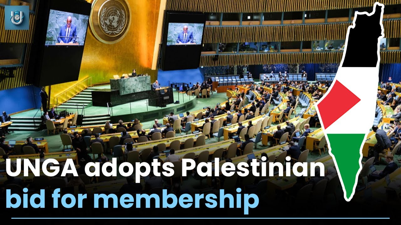 UN General Assembly backs Palestinian bid for membership