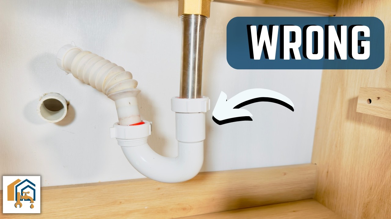 Connect A Drain Line That DOES NOT Line Up - FOR BEGINNERS