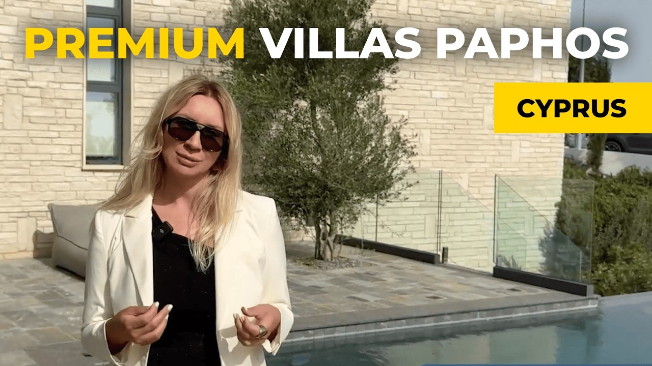 Luxury Family Villa in Cyprus with Resort Amenities | Paphos Property Tour!