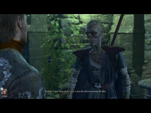 Withers calls me out for using Karlach to carry all my loot: Baldurs Gate 3