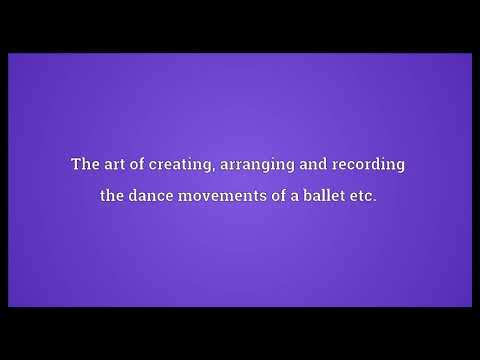 Choreography Meaning