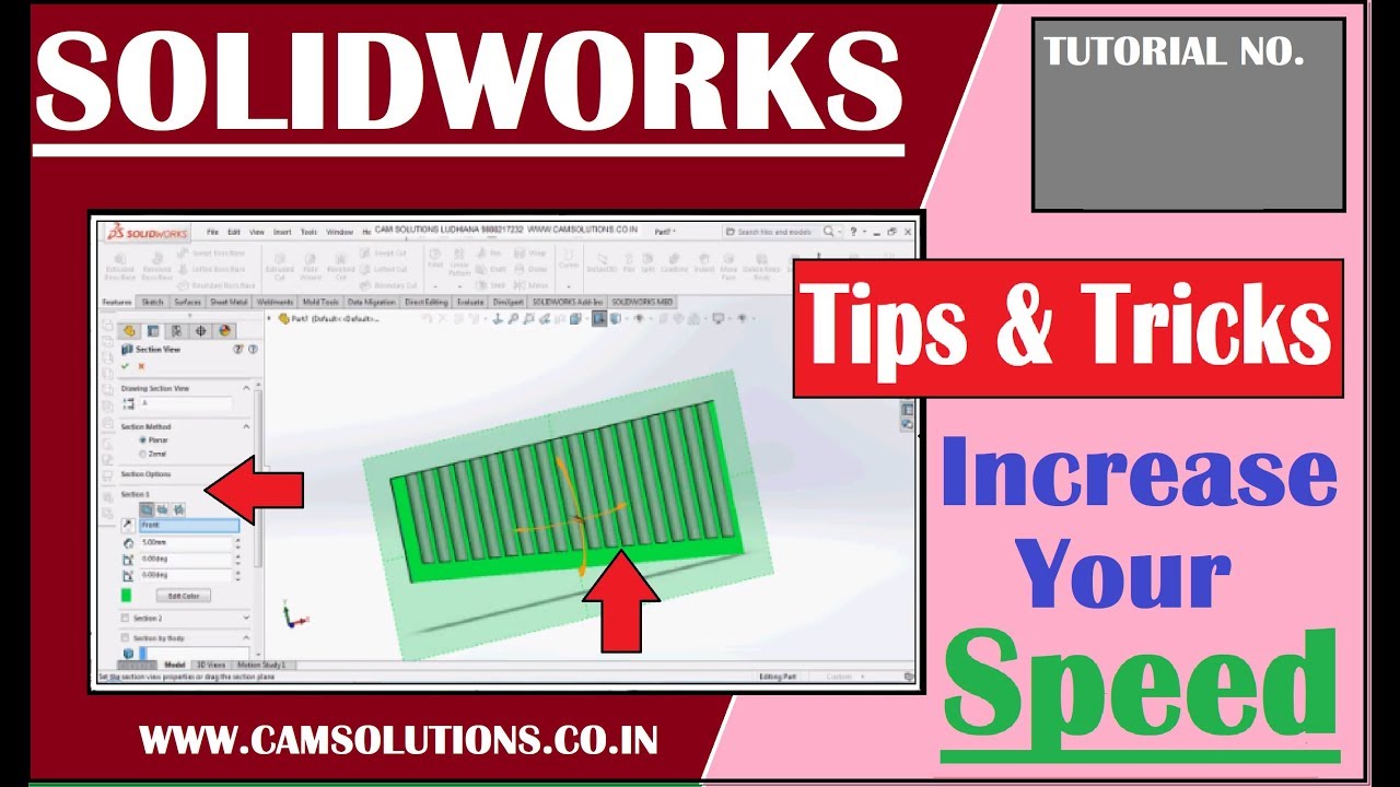 Solidworks Tutorial | Solidworks Pattern Feature Tutorial | Linear Pattern Feature Solidworks 2018