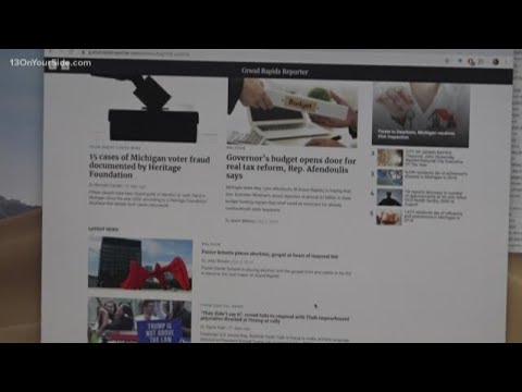 Websites claim to be local Michigan news sites