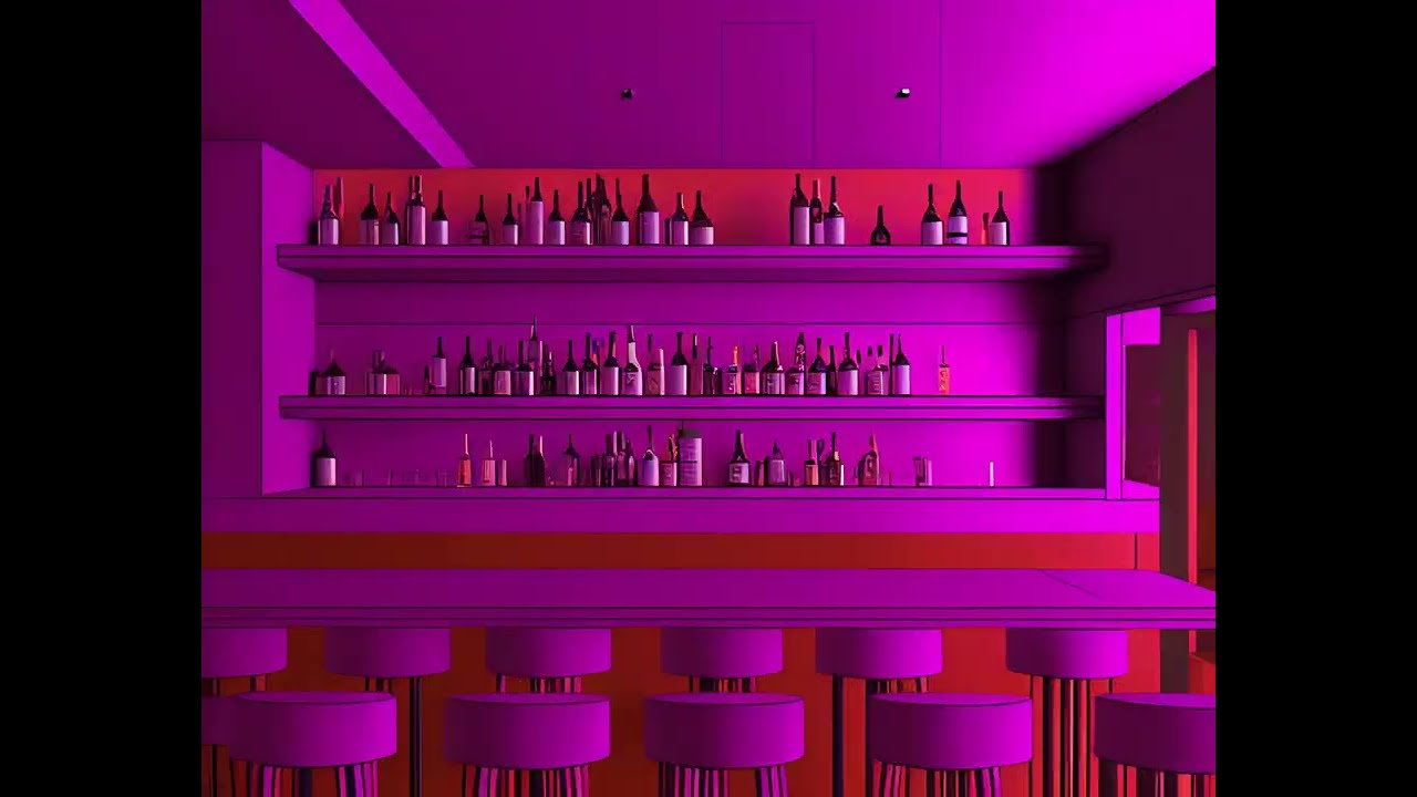 Stable Diffusion – 10 bars designs (architectural) – test