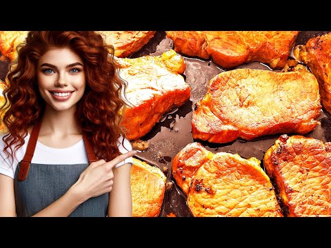 Tender Pork Steaks in the Oven! (Simple Braised Pork Recipe)
