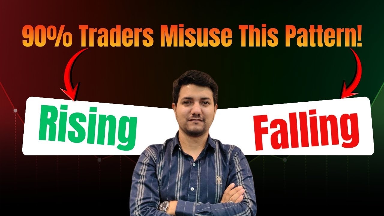 Rising Wedge Pattern + Falling Wedge Pattern | 90% Traders Miss This!