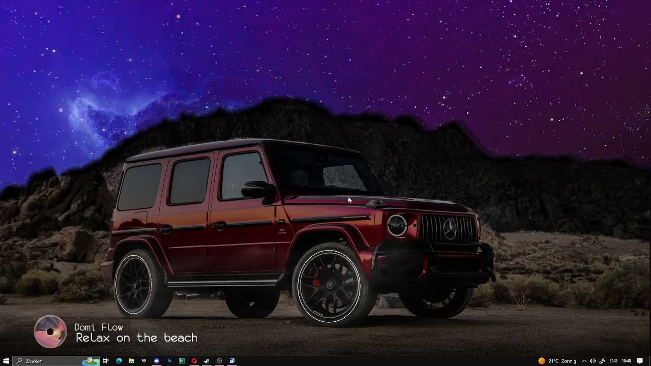 Mercedes g63 4k hd audio visualiser wallpaper