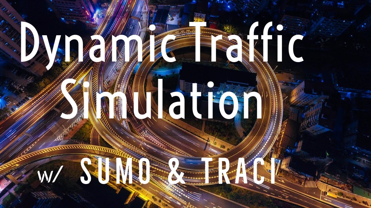 Traffic Simulation with SUMO, NETEDIT, and TraCI