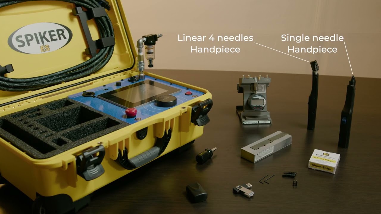 Spiker®-ES Needle Peening for Controlled Pneumatic Needle Peening ...