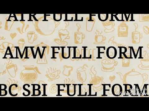 GK FULL FORM ATR AMW BC SBI Genaral Knowlage || in Hindi