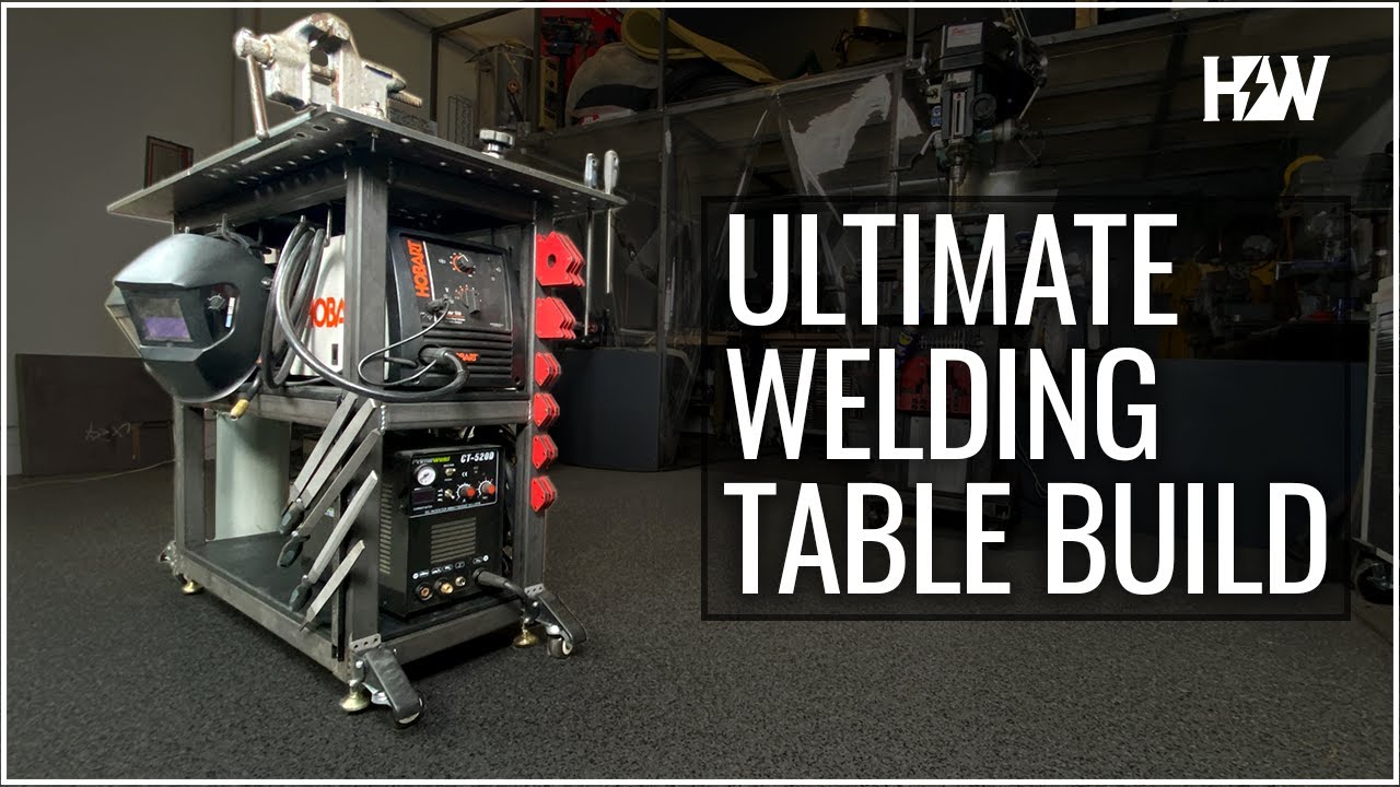 How to: Build an Ultimate Welding Table & Cart for Your Workshop