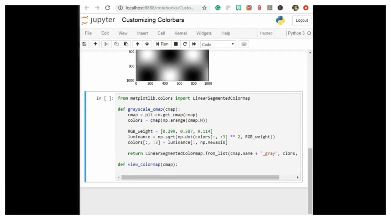 Customizing Colorbars || Python Tutorial || Matplotlib || Data Science || Machine Learning
