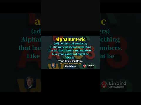Alphanumeric: Meaning, Pronunciation, Definition & Examples #shorts