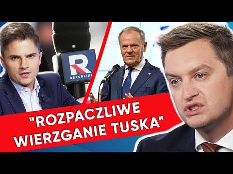 "Perfidna gra Tuska". TV Republika o "przewrocie". Kaleta: Ma doprowadzić do zamachu stanu w Polsce