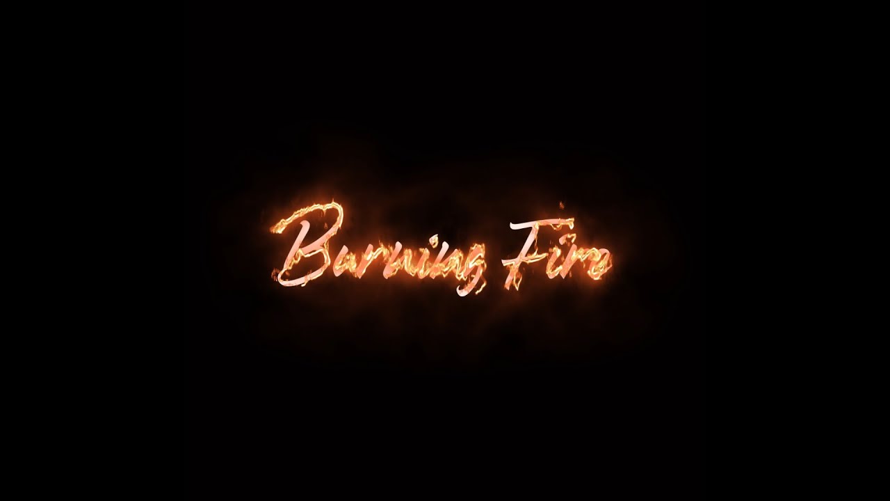 Fire Text Animation | After Effects Tutorial #animation #firetext