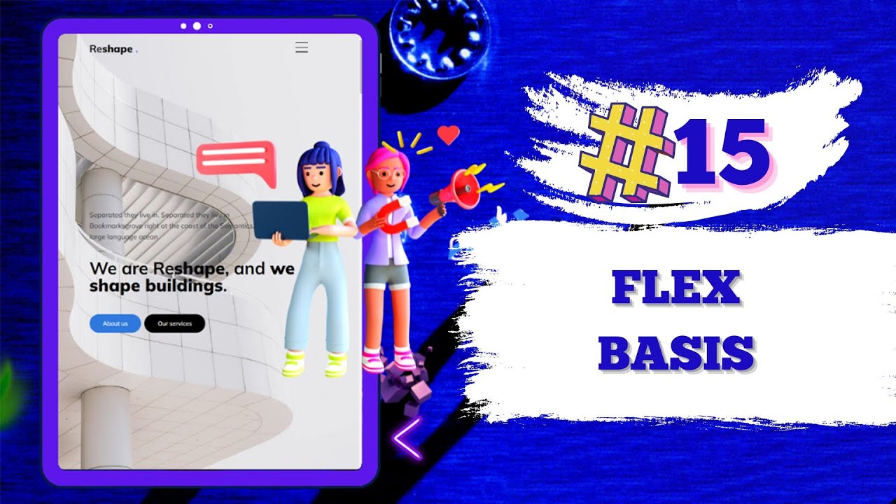 Flexbox Tutorial #15: Flex Basis Tutorial | codingops