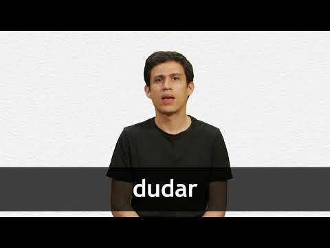 Traducción en inglés de “DUDAR” | Collins Diccionario español-inglés