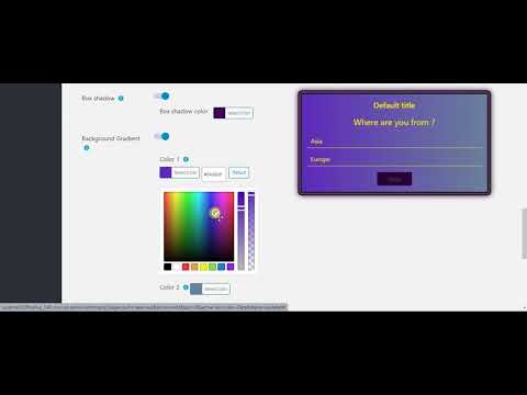 Poll Maker Style Overview