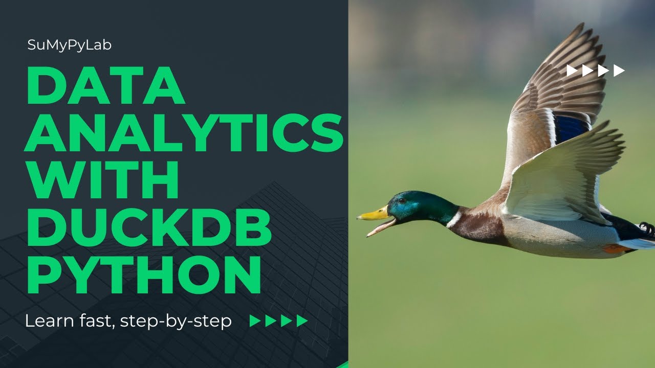 DuckDB Python Data Analytics | DuckDB Python | DuckDB OLAP Python | Python Visualization | SuMyPyLab
