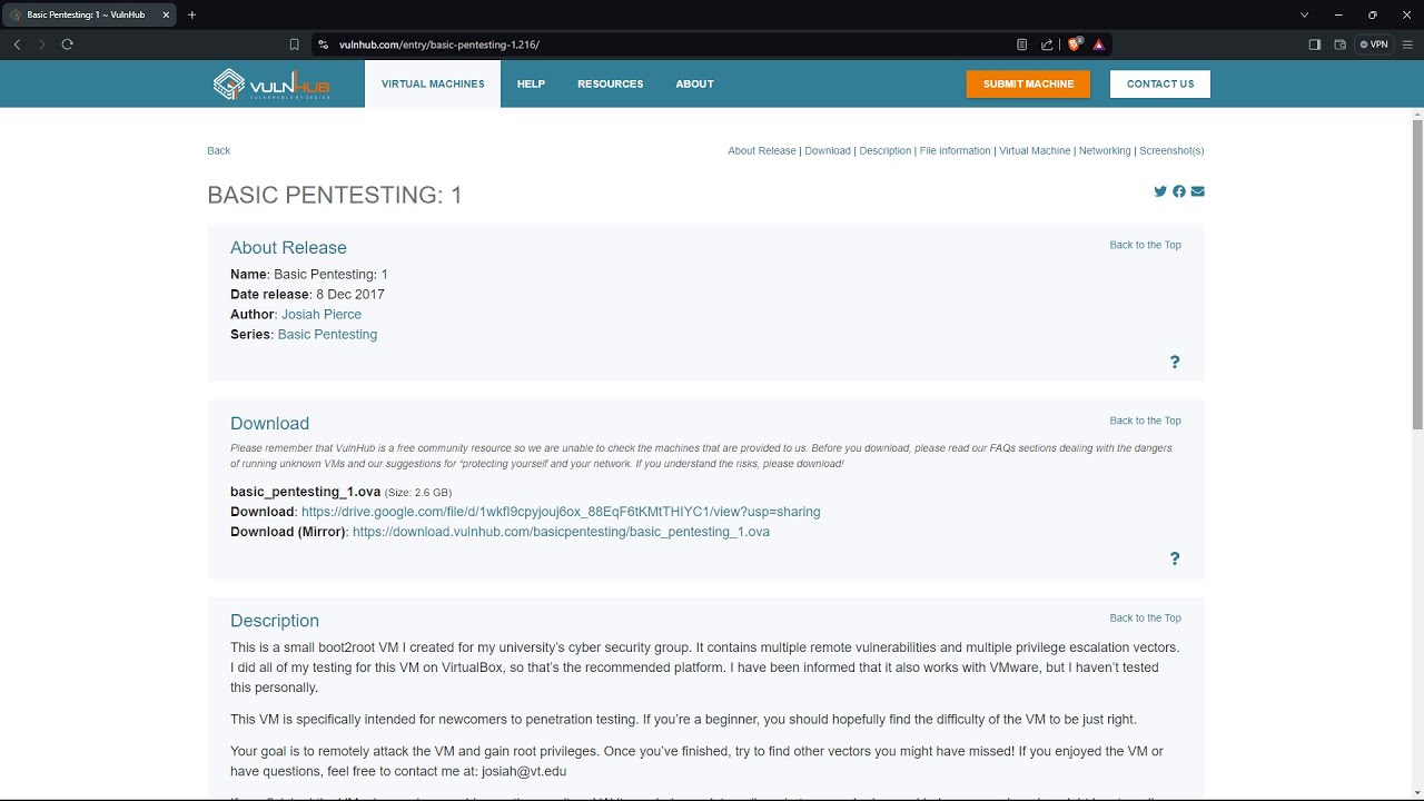 Basic pentesting 1 vulnhub walkthrough