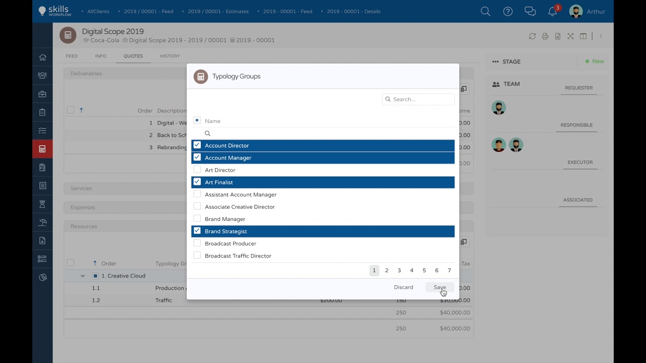 Skills Workflow - 5 - Fee Proposal V2