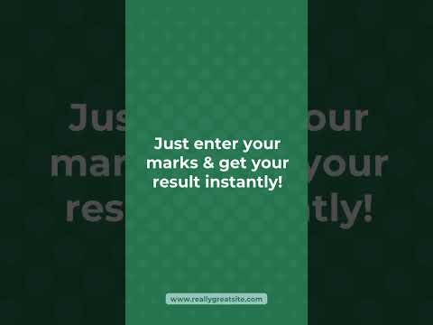 Marks Percentage Calculator – Instantly Calculate Your Score