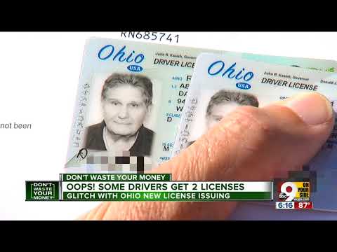 BMV glitch gives Ohio drivers duplicate licenses