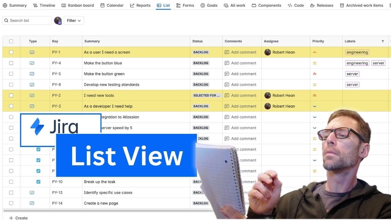 The Jira List View | Explained in 9 Minutes