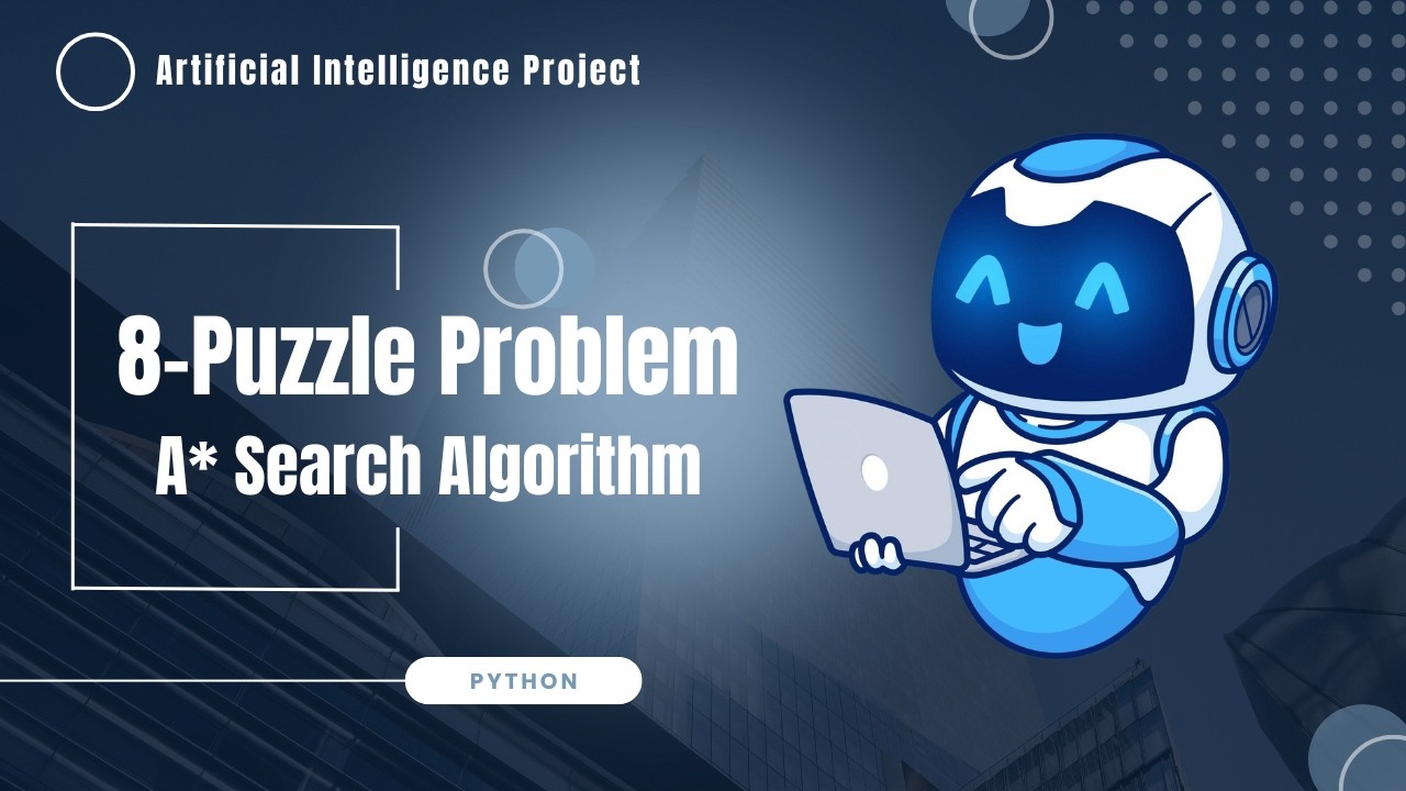 8-Puzzle Problem Using A* Search Algorithm | Python GUI Project | With Source Code