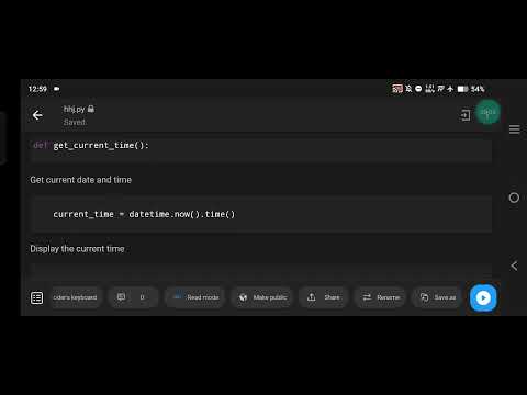 Python Program to Get Current Time