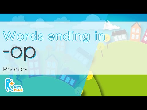 Phonics | Words ending in the sound -op | Grade 1 English | Rhyming Words