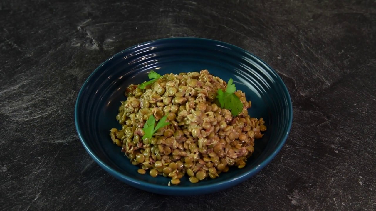 EINGEBRANNTE LINSEN - Einfache Rezepte