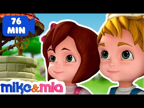 Jack and Jill Rhyme | Nursery Rhymes | Collection of Kids Songs | Baby Songs by Mike and Mia