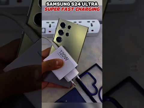 💯Samsung S24 Ultra Charging From 0% to 100%🥶 in Minutes | Fastest Charging Ever?
