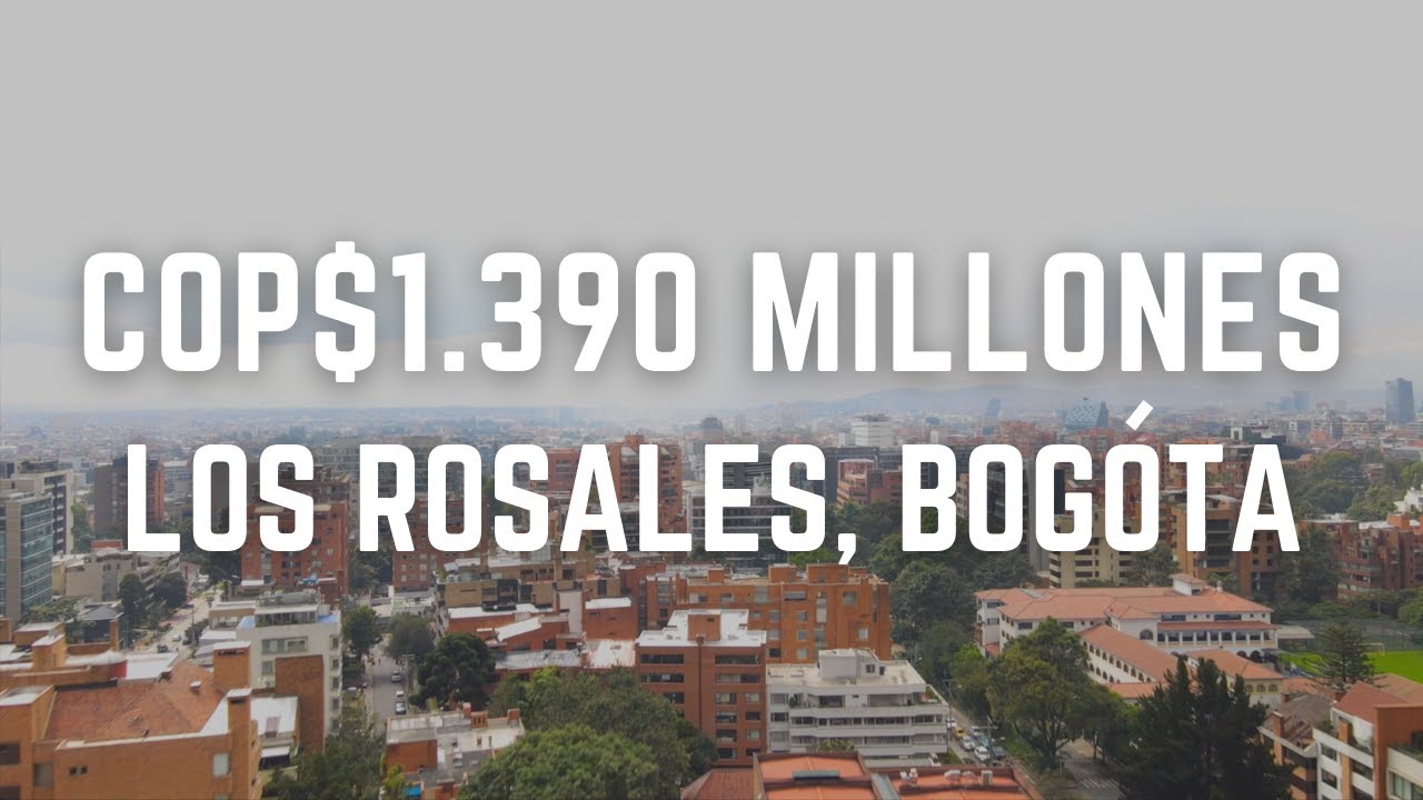 Mira la VISTA desde este apartamento de 2 habitaciones en LOS ROSALES, BOGOTÁ