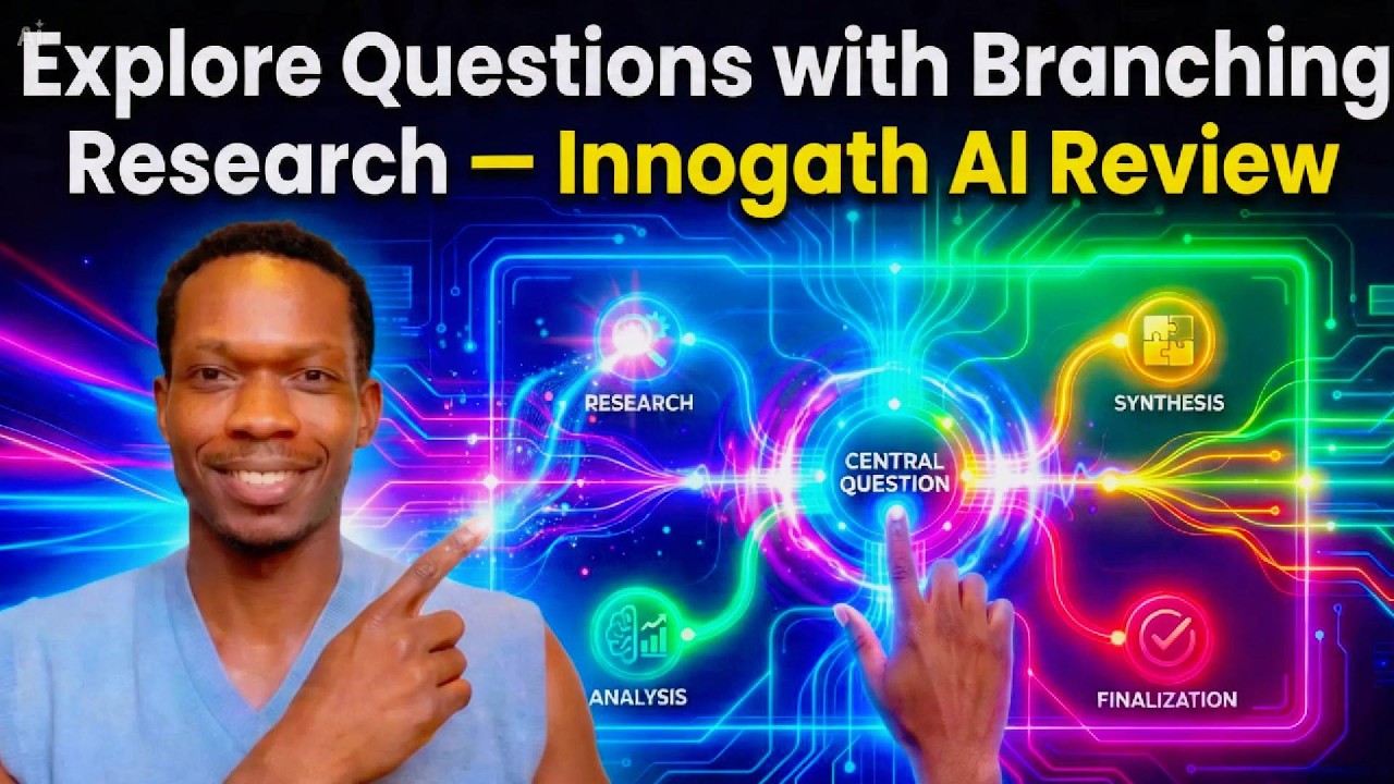 Innogath AI Review Branching Research Canvas Tool for Deep AI Analysis & Content Creation 📟 EP #434