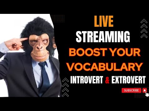 🚀 Boost Your English Vocabulary: Extrovert 🗣️ and Introvert 🤐 | Live Stream Tutorial