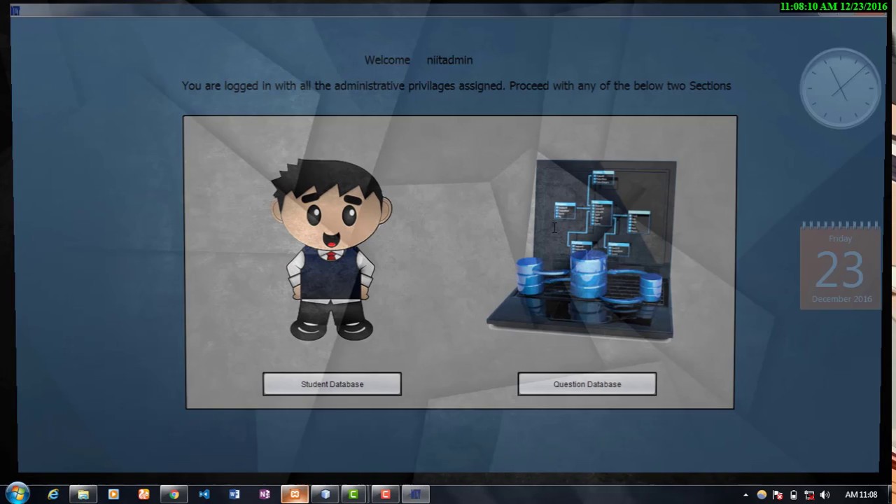 NIIT Java Mock Test Desktop Application