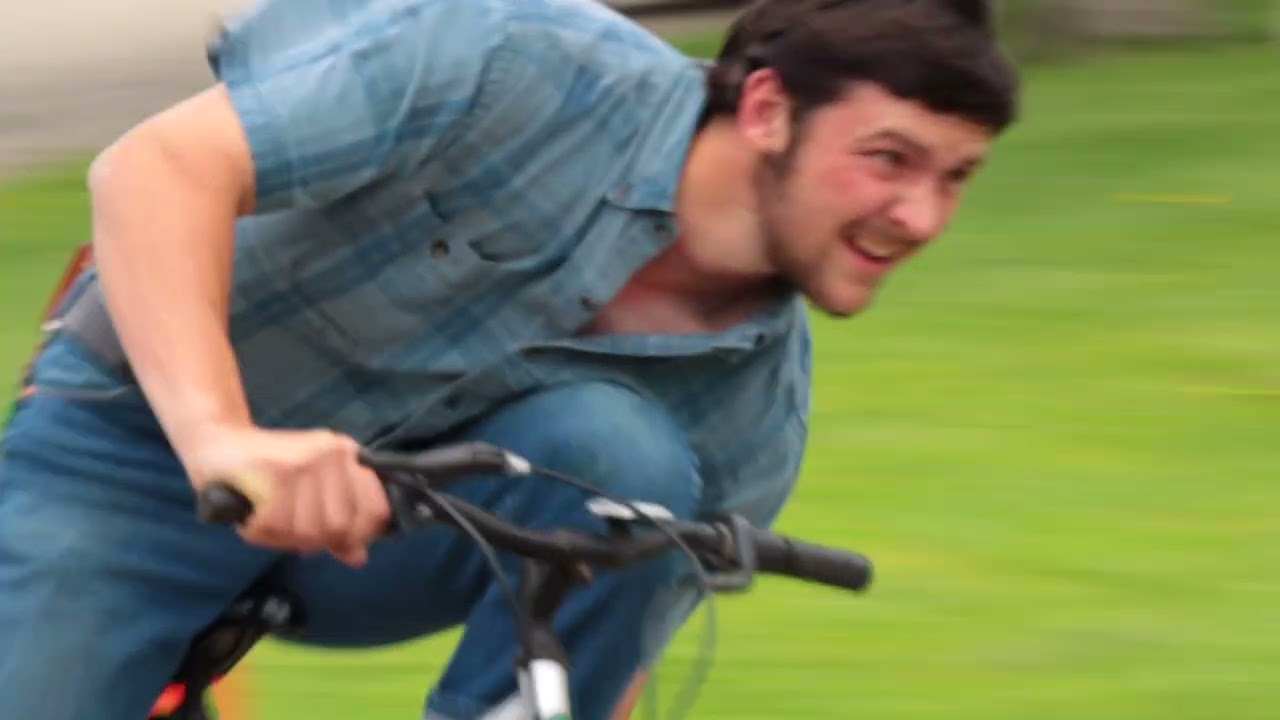 E-Bike made with Junk Bike and Milwaukee Drill