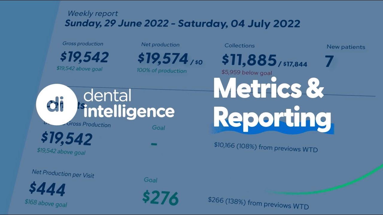 Dental Intelligence Metrics & Reporting