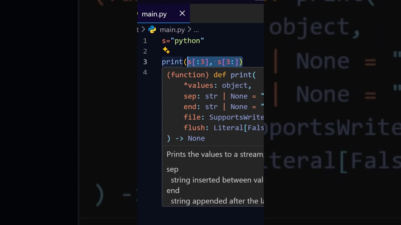 Convert string into halves  #coding #programming