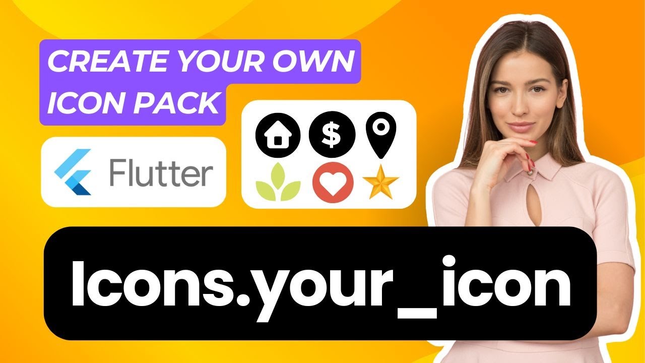 Create Your Own Custom Icon Pack In Flutter In Just 2 Minutes! | Custom Icons | #flutter #flutterui