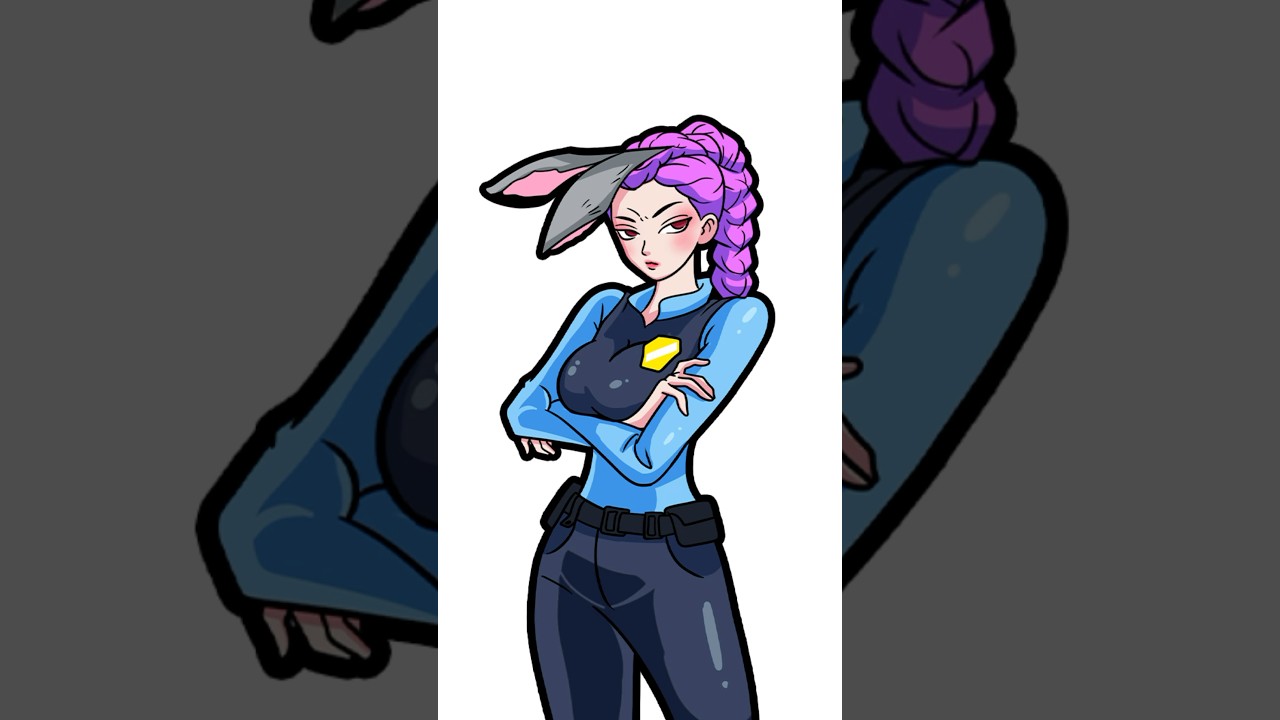 Stiker KPOP DEMON HUNTERS Huntrix Rumi