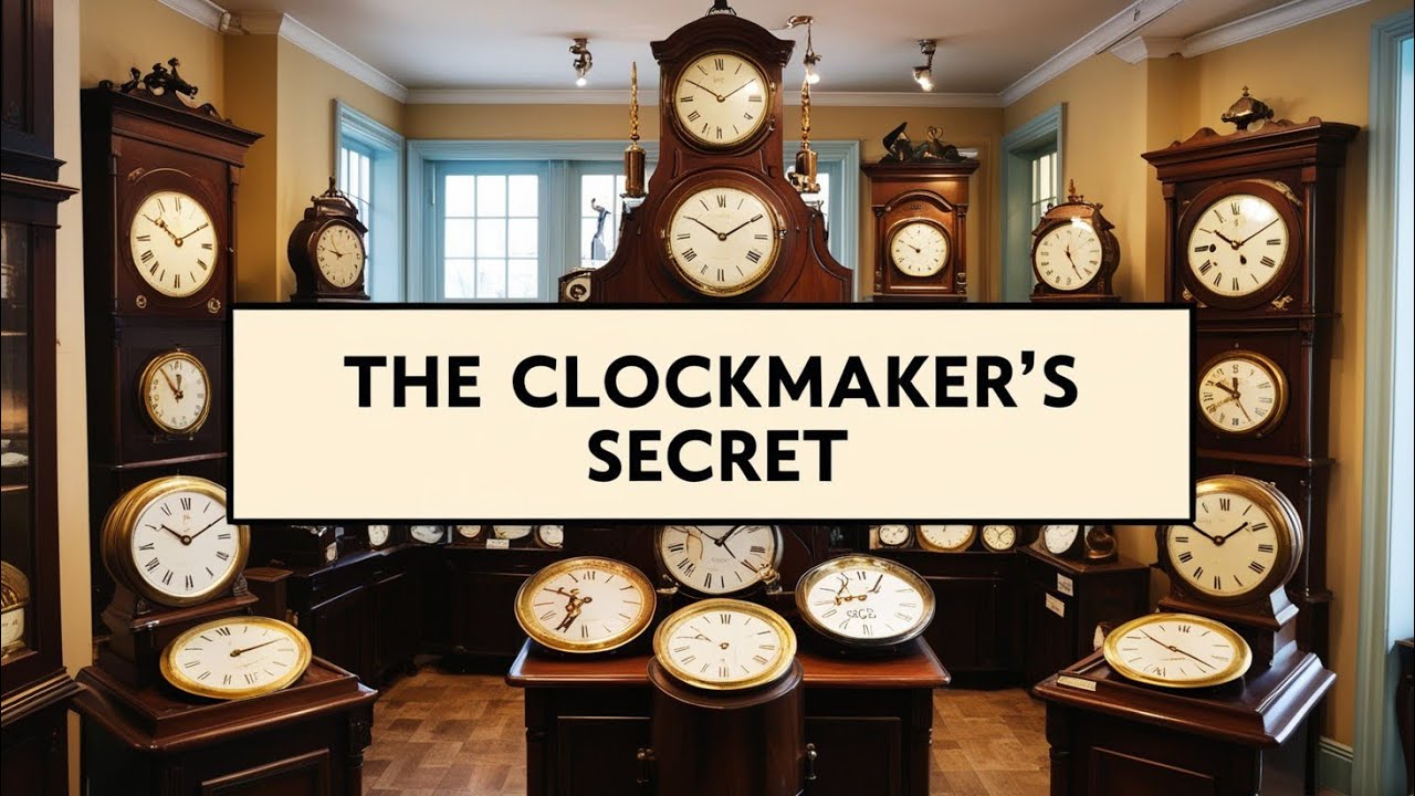 The clockmaker's secret - suspenseful story for kids