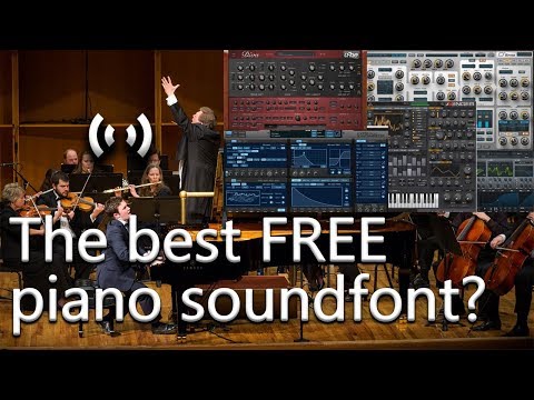 Which is the best FREE piano soundfont?