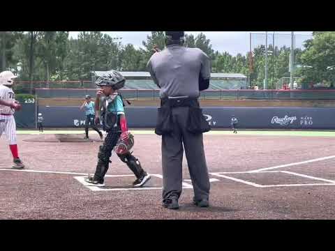 2022 9u PERFECT GAME WORLD SERIES defensive highlites Castillo JR
