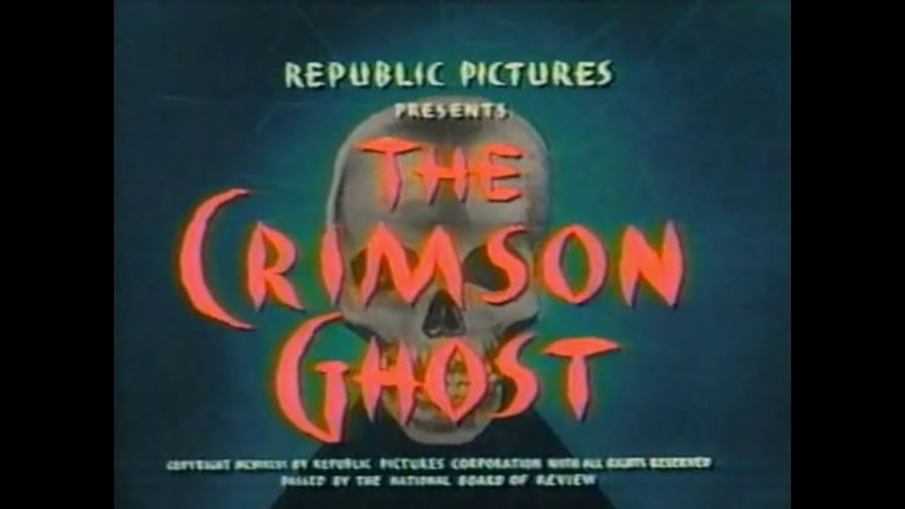 The Crimson Ghost (1946) Full Movie Colorized